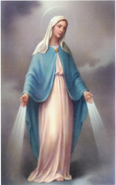 Image de la Vierge Marie style Saint Sulpicien