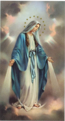 Image Vierge Marie - style Saint Sulpicien