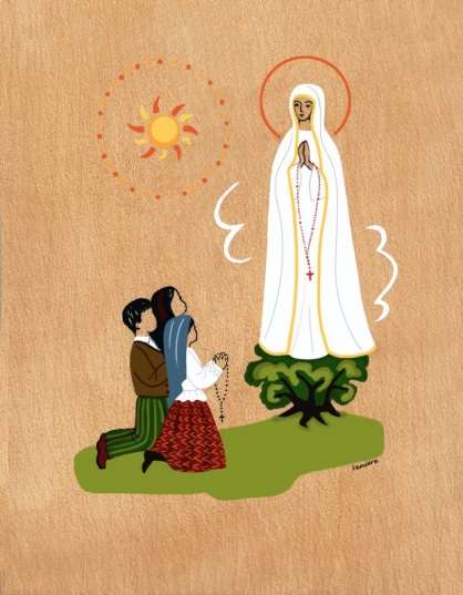 Icône Notre Dame de Fatima