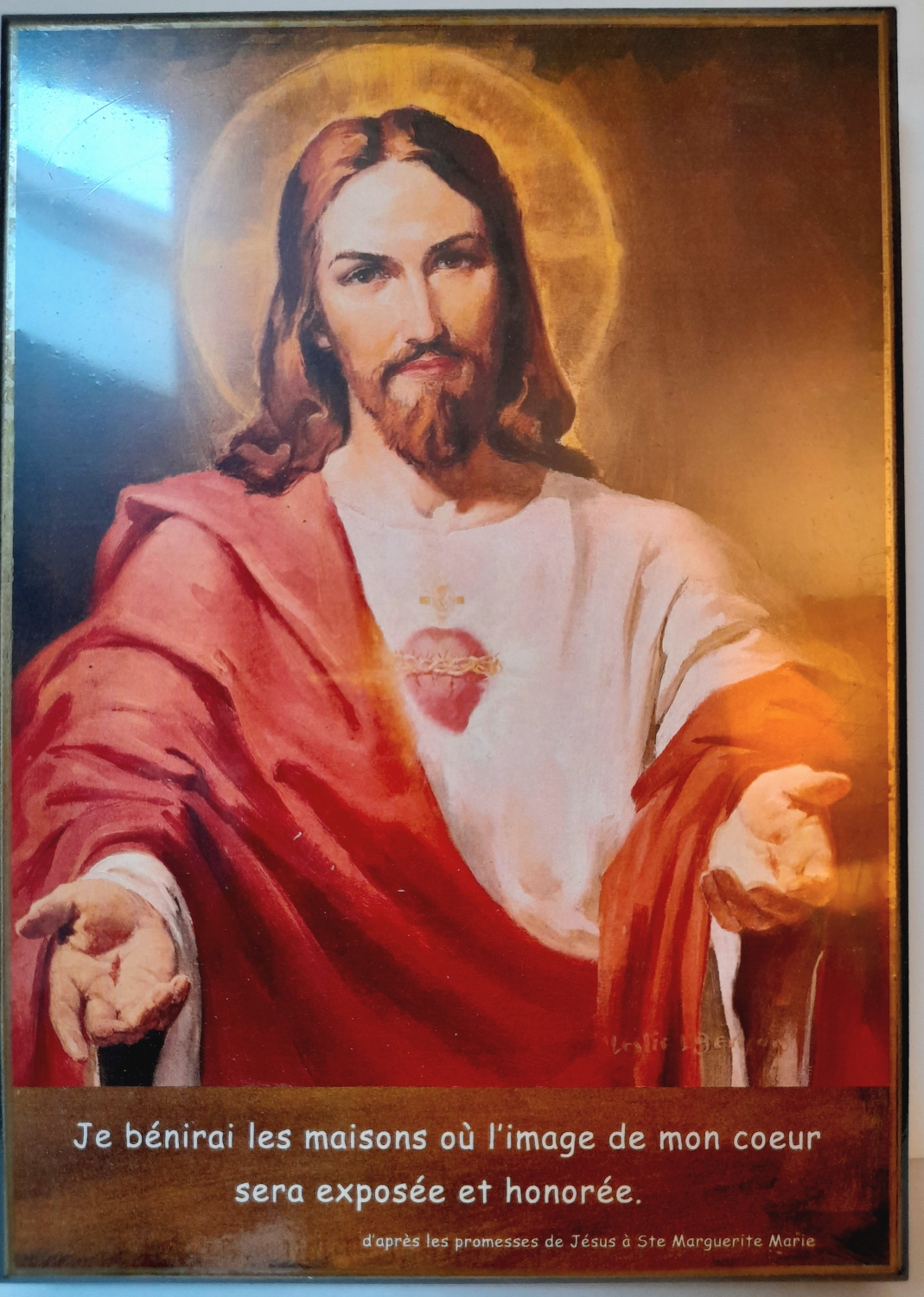 Icône du Sacré Coeur de Jésus